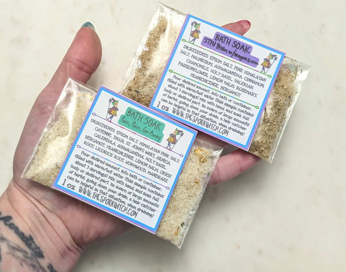 Bath Soak Sample Packs – The Spork Witch